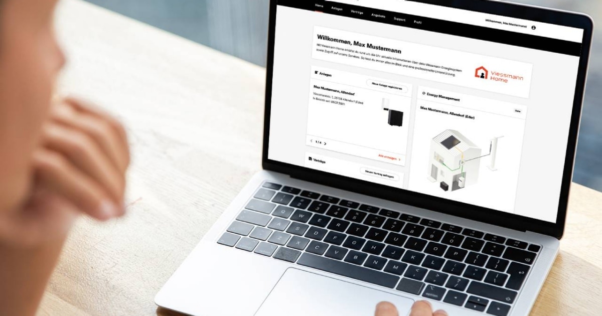 Viessmann Home: Ihr Portal für Ihr Energiesystem